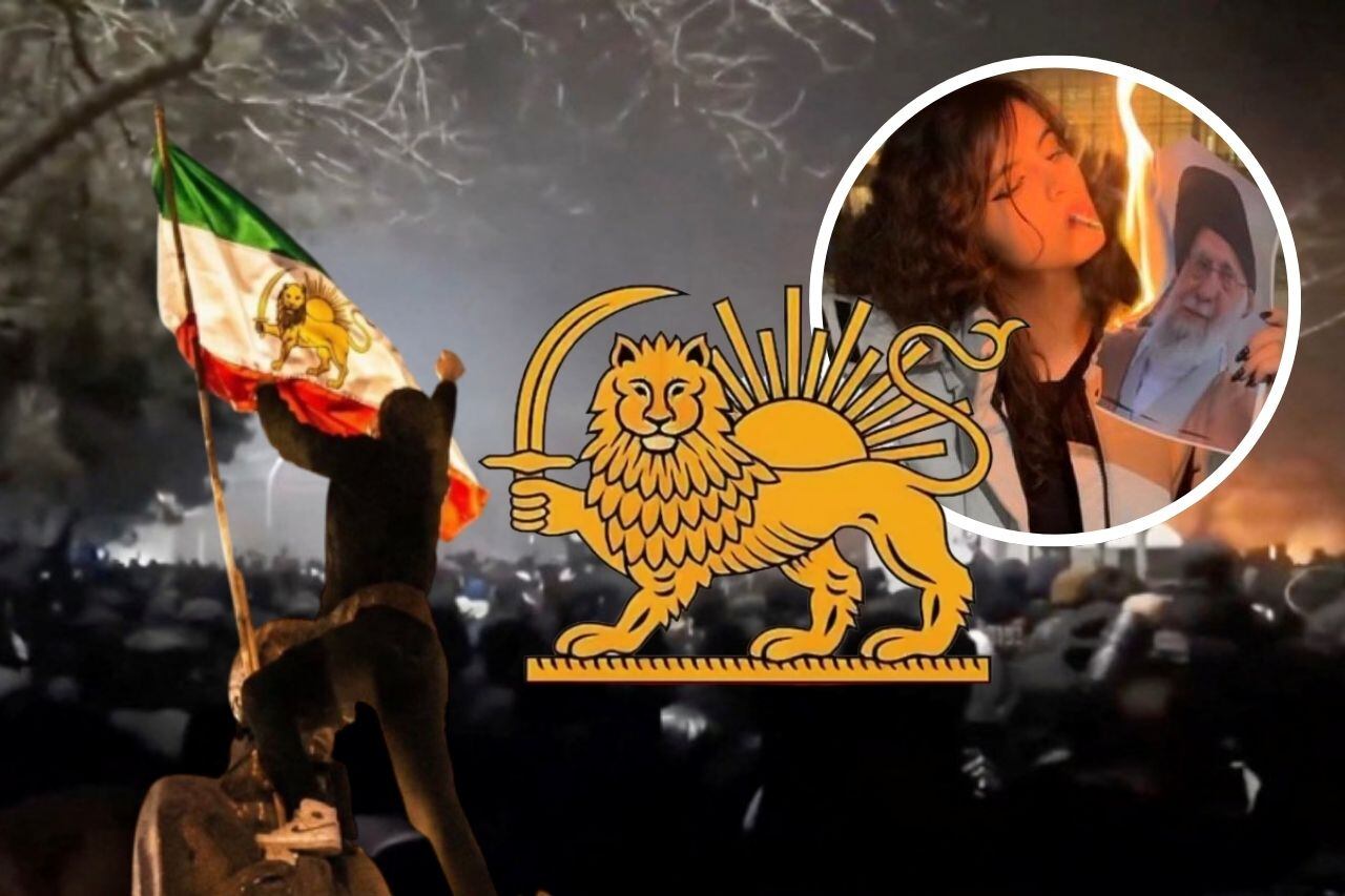 ¿Qué representa la bandera del león y el sol que manifestantes alzan en ...