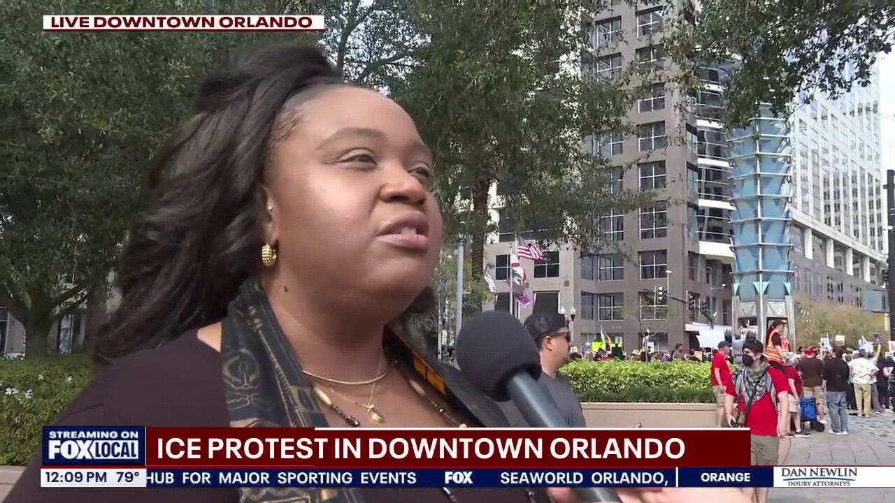 Orlando officials react: ICE protests break out in downtown Orlando