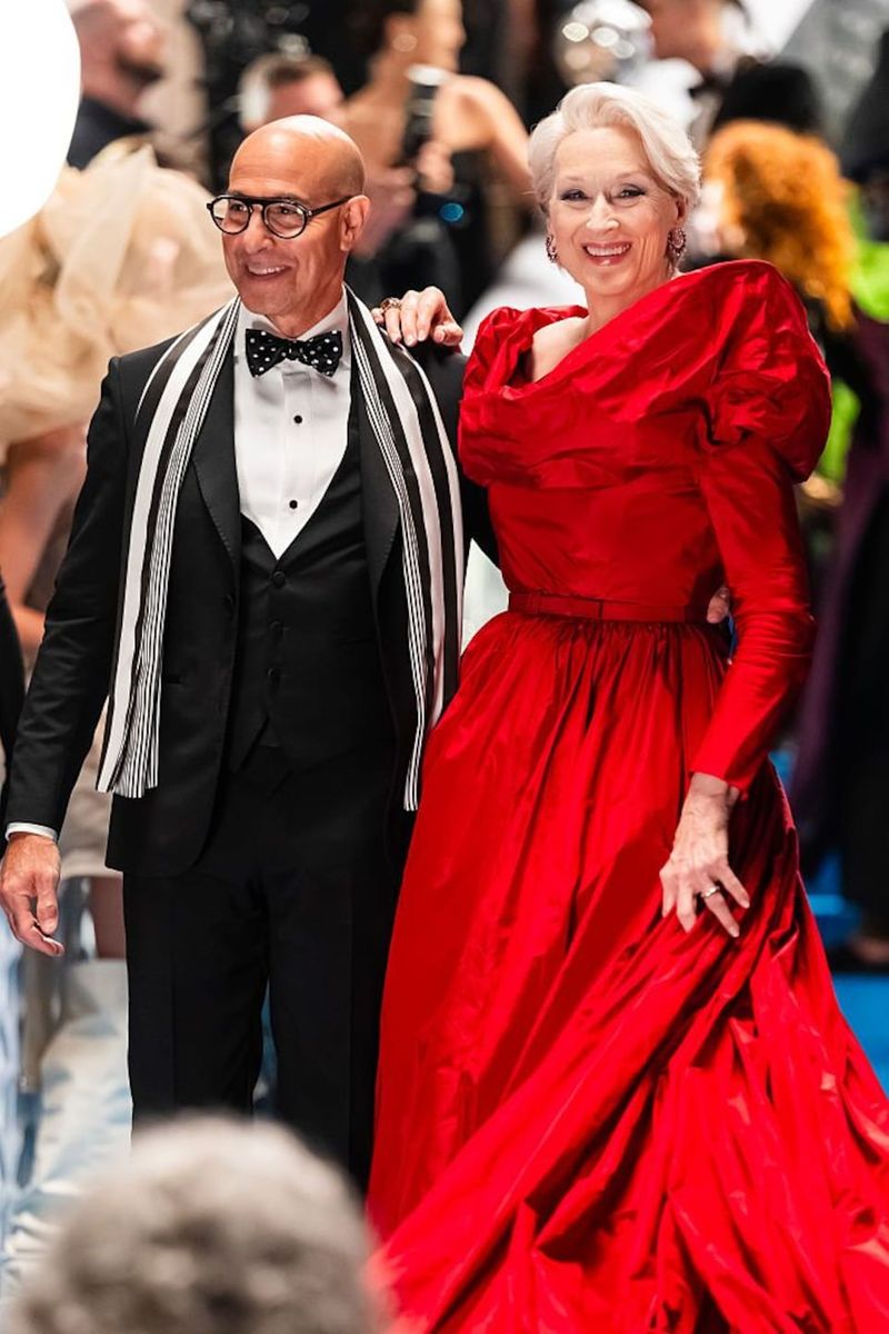 Stanley Tucci says he may not see Felicity Blunt grow old