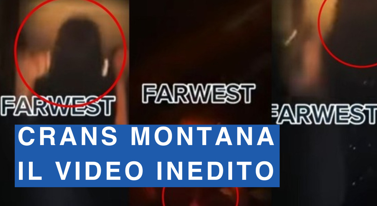 Crans-Montana, il video (inedito) di Jessica Moretti mentre lascia il ...