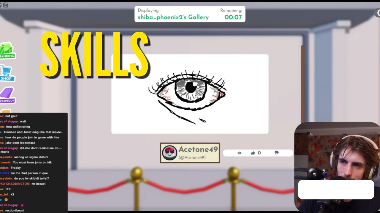 Classical painter vs Roblox art games: Laughs, fails, and unexpected ...