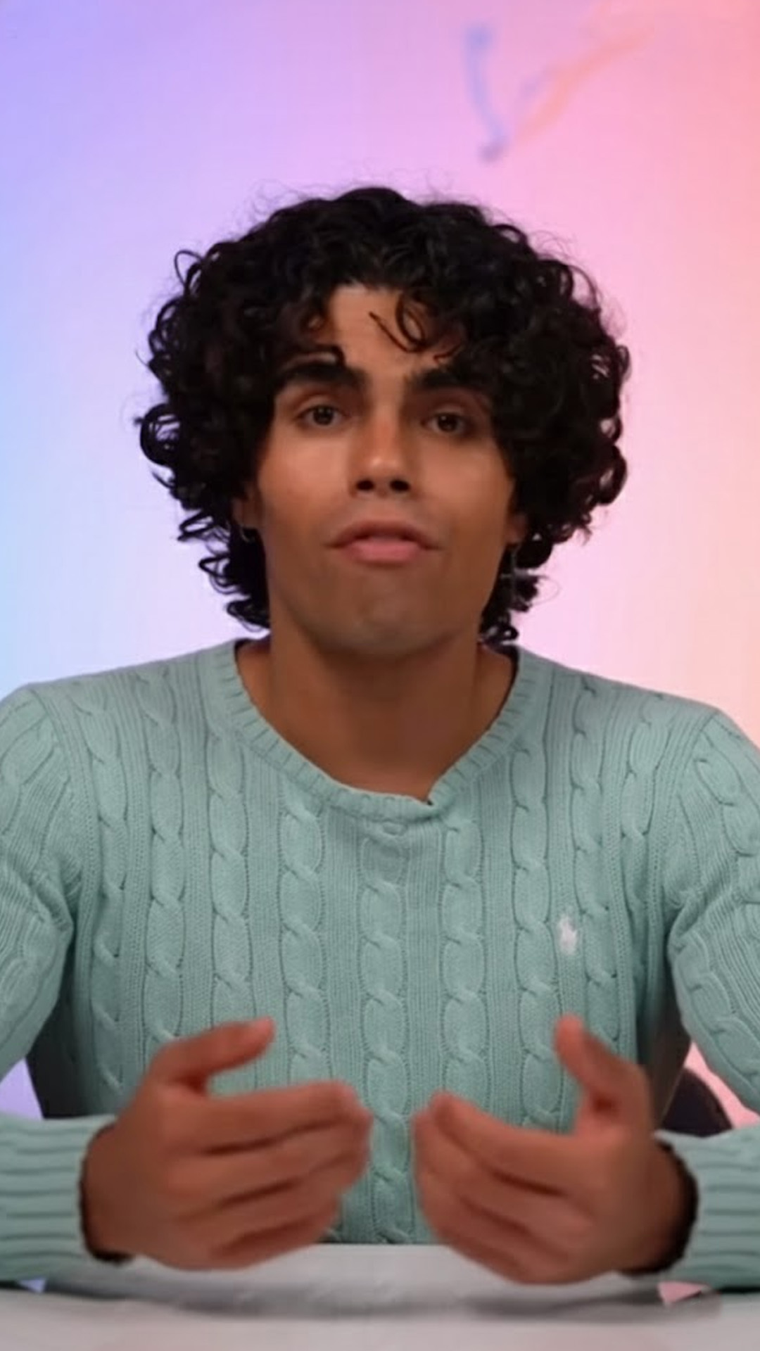 Reacting to wavy to curly hair routine