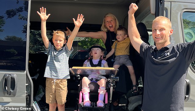 Girl, 8, hit by rare genetic condition that has left her trapped in her ...