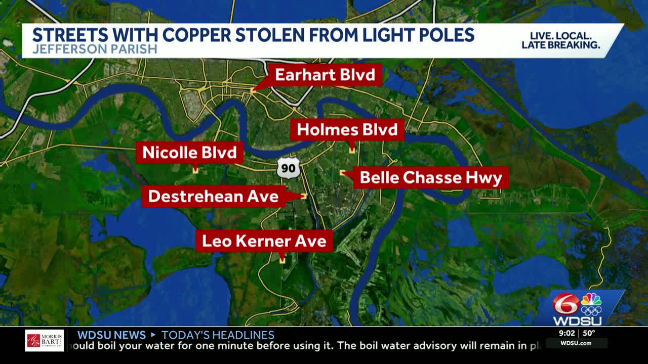 Jefferson Parish copper chaos