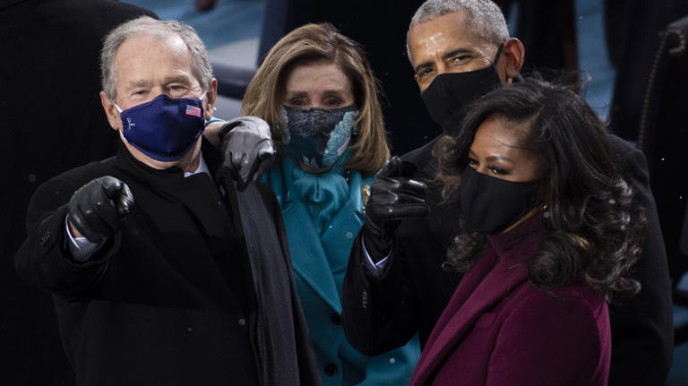 The truth about Michelle Obama's relationship with George W Bush