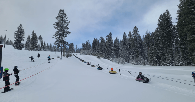 Not a skier? This Idaho snow tubing spot is just as much fun