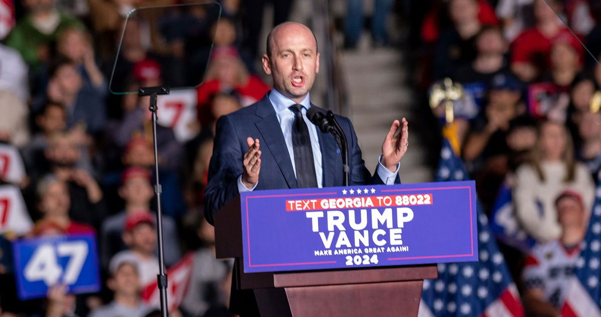 Stephen Miller’s hypocrisy knowns no bounds
