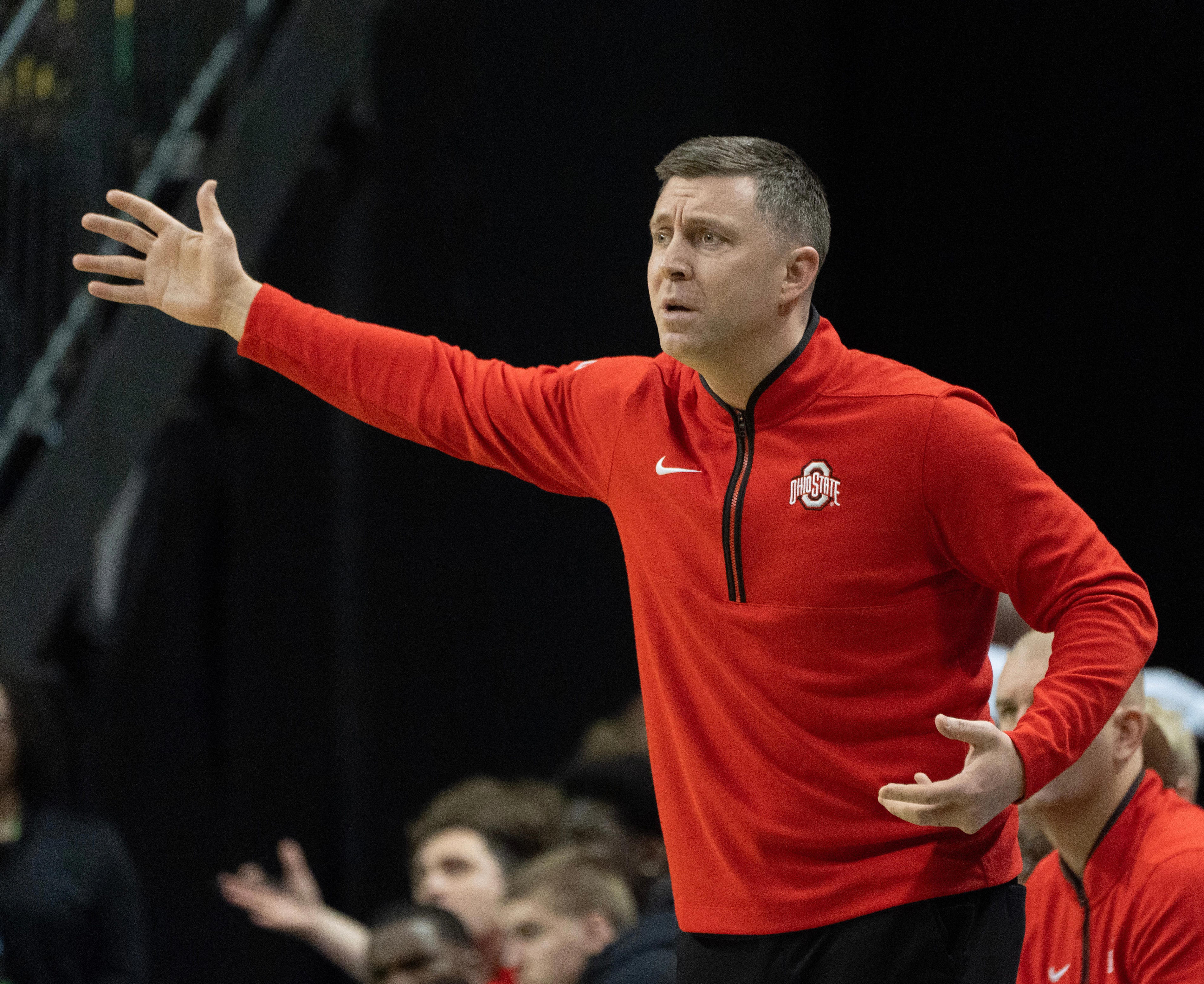 Watch: Ohio State coach Jake Diebler updates staff, outlook for season