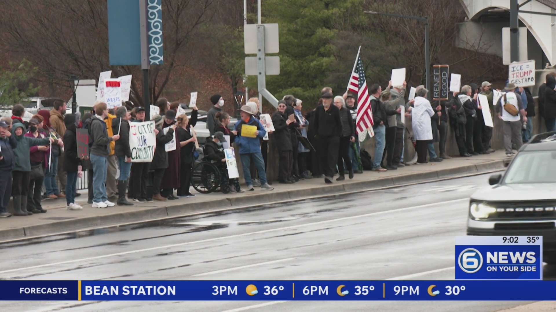 Knoxville protesters call for accountability after deadly ICE shooting ...