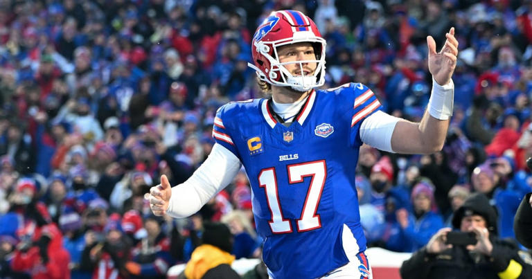 Josh Allen injury update: Bills QB heads to medical tent after hard ...