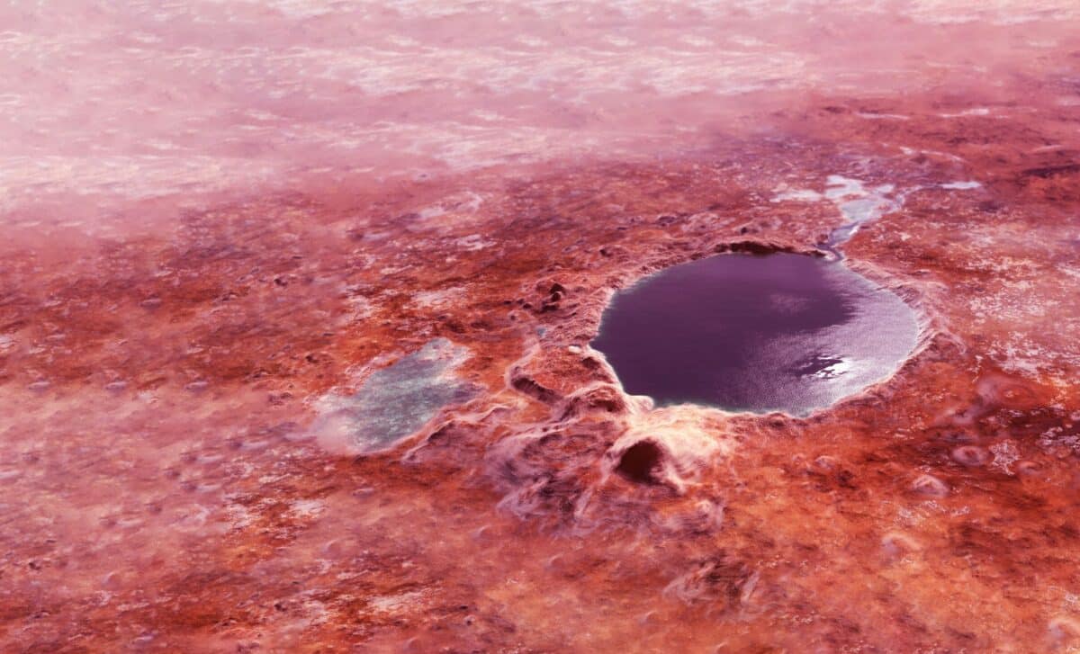Mars may have hidden liquid lakes for decades, beneath just a thin ...