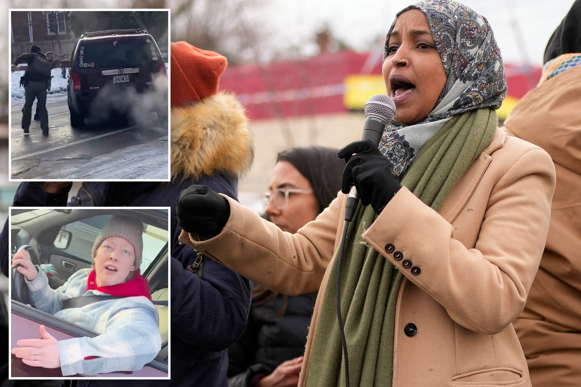 Ilhan Omar urges public to film ICE agents, chides agent who shot Renee ...