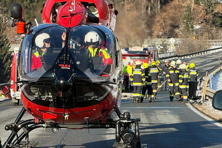Unfall in Kärnten forderte fünf zum Teil Schwerverletzte