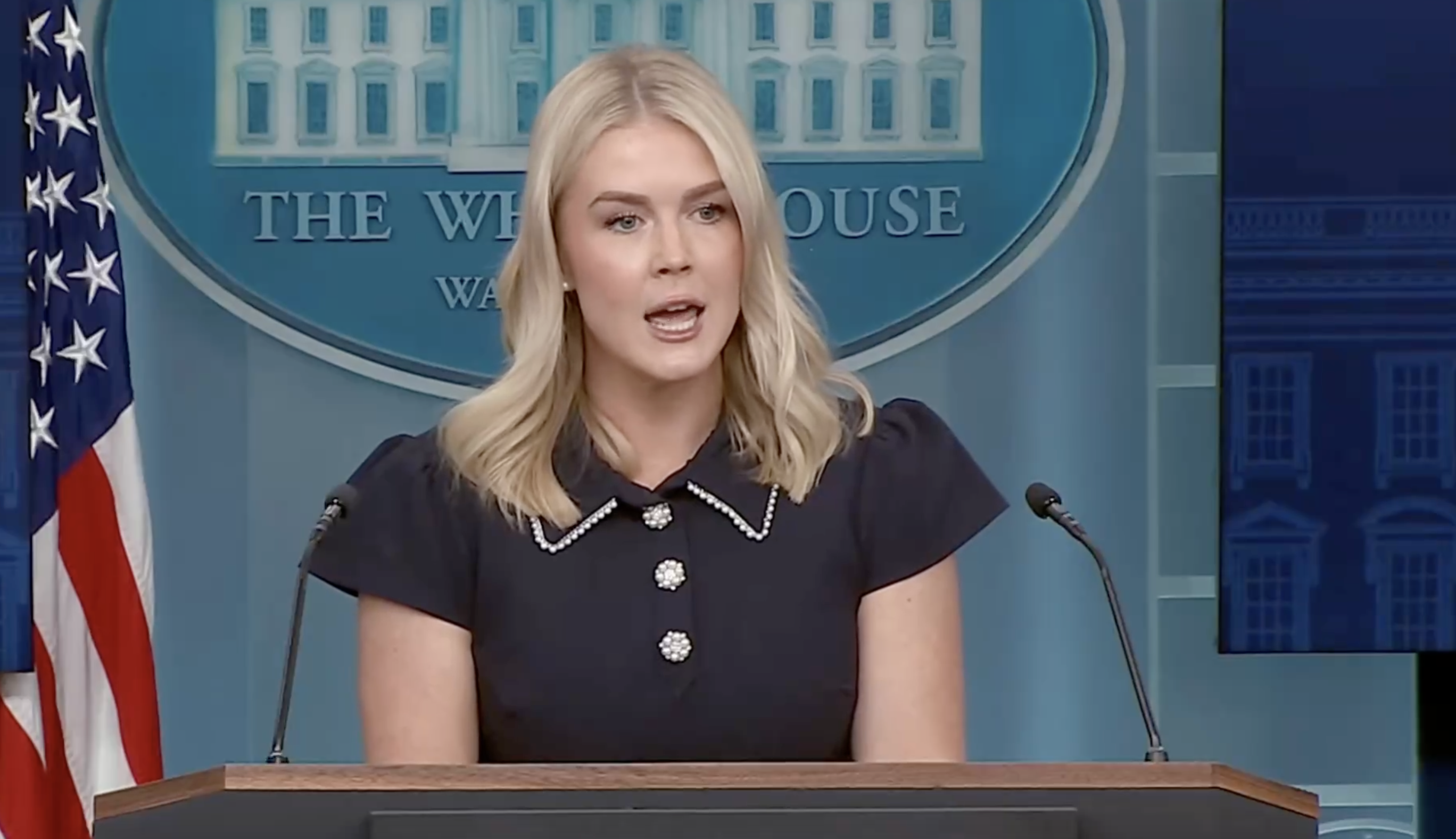 'Unlike the previous White House, there's nothing to hide': Karoline ...