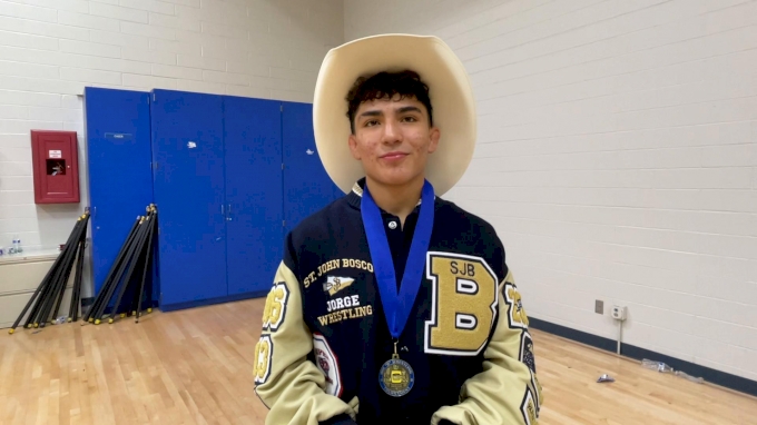 Jorge Rios after Doc B title and wild celebration