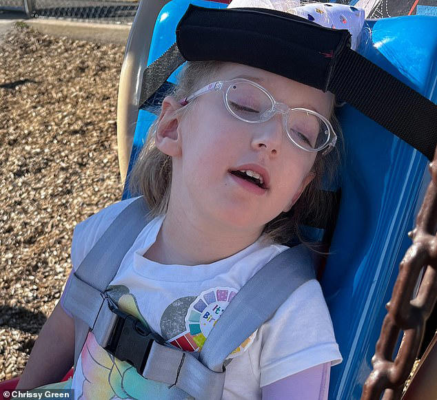 Girl, 8, hit by rare genetic condition that has left her trapped in her ...