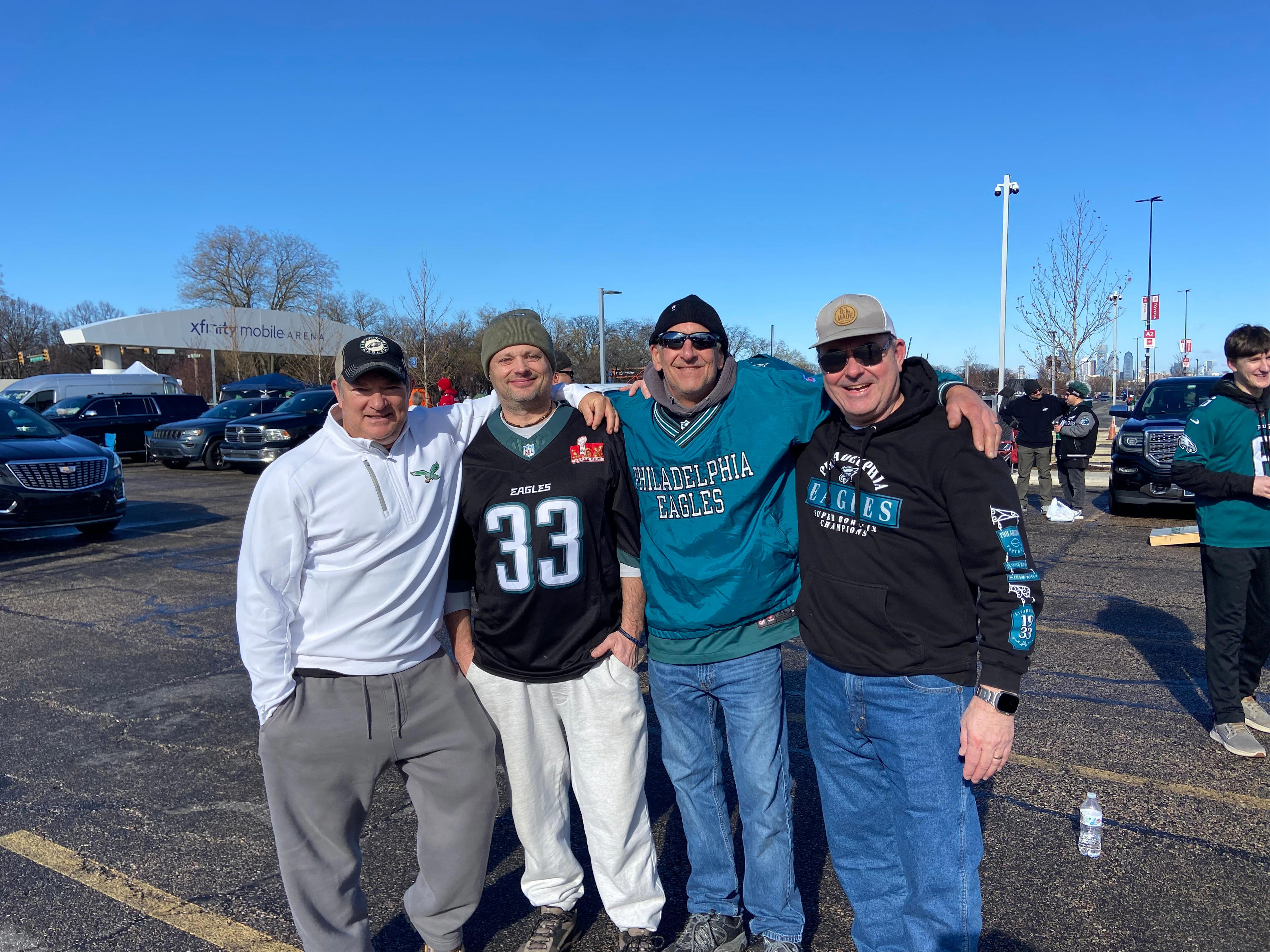 Eagles fans at wild card game have one message: Run the football