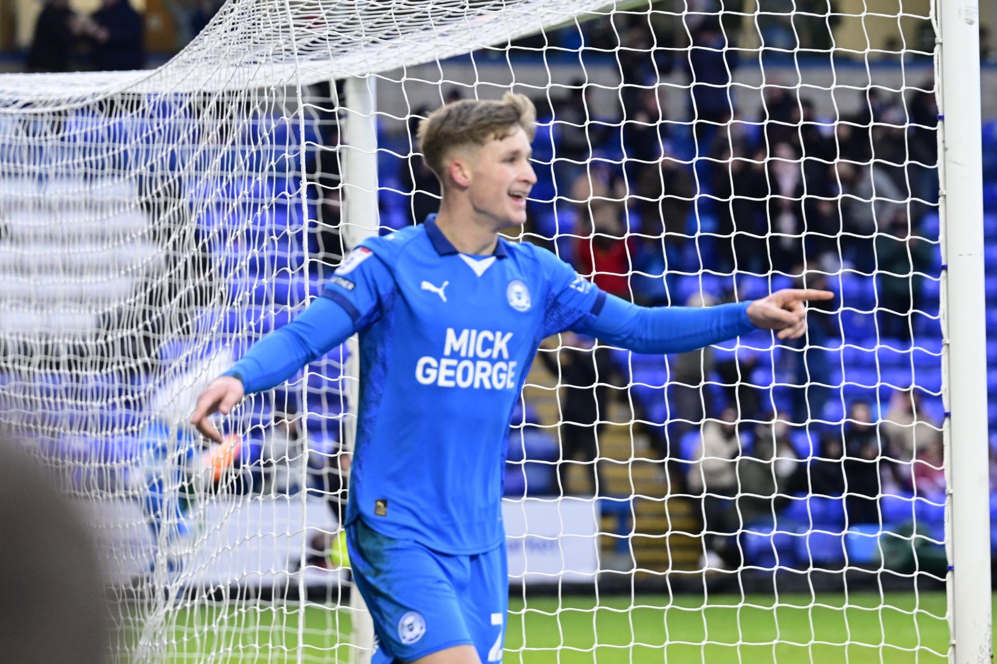 Peterborough United forward is learning on the job and he will keep ...