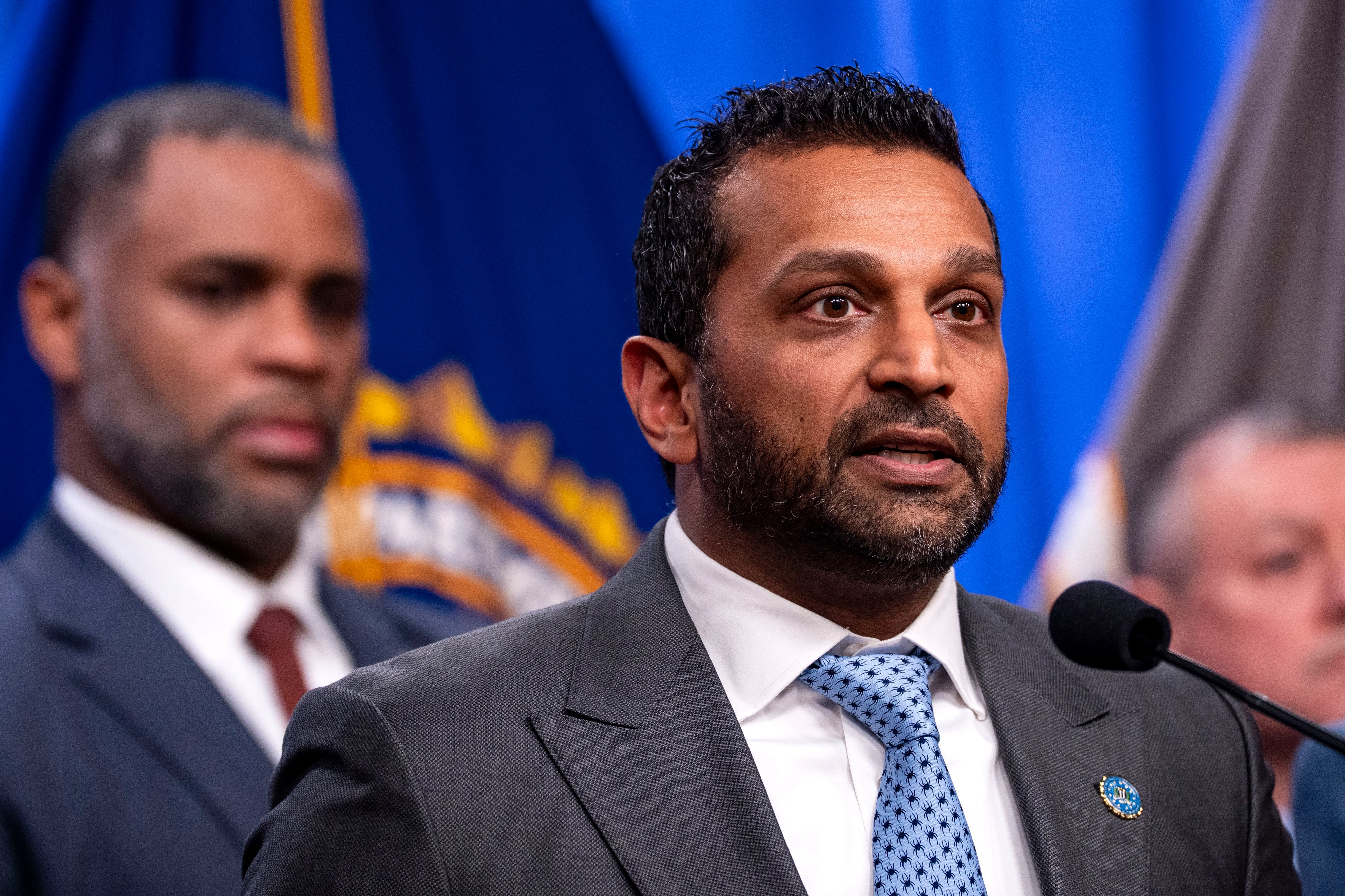 Exclusive: FBI director announces 35% rise in arrests of hostile nation ...