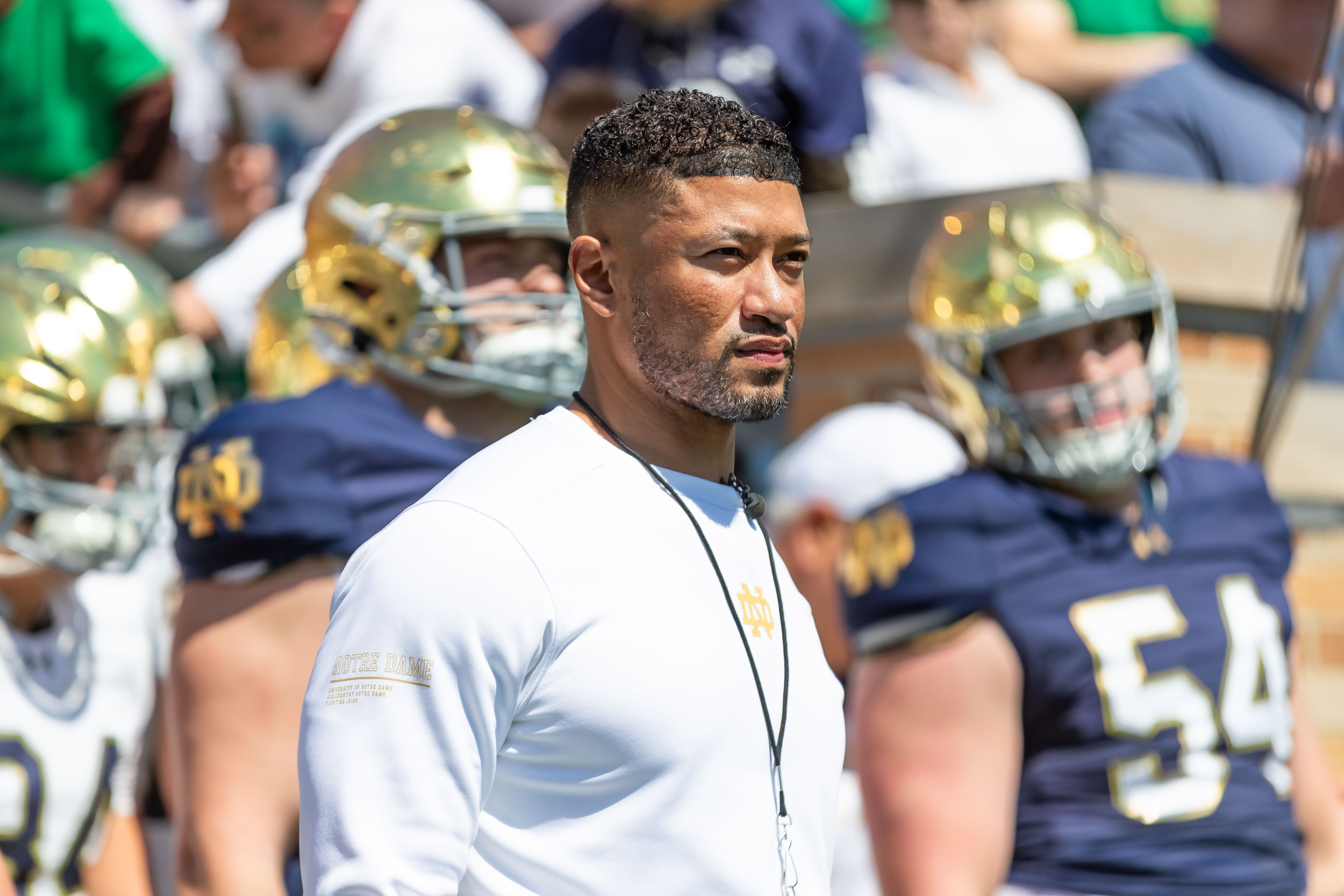 Notre Dame responds to battery accusation against Marcus Freeman