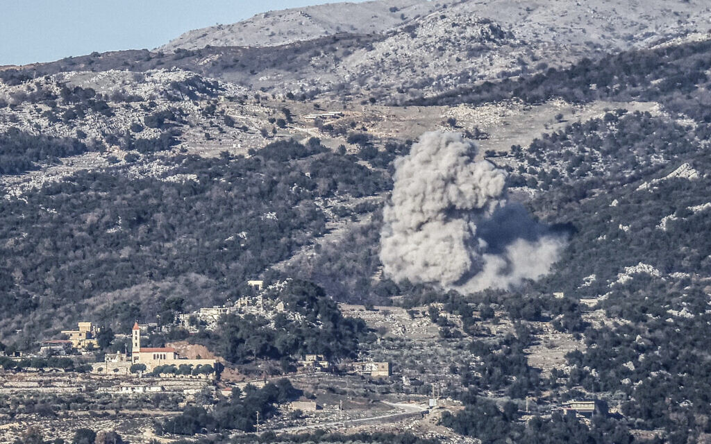 Israel hits seven Hezbollah sites in two waves of strikes across ...
