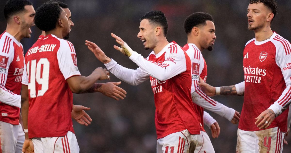 Arsenal back-ups overcome Portsmouth scare: Martinelli, Madueke big ...