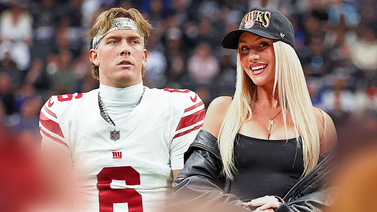 Jaxson Dart reacts to Marissa Ayers hard launch