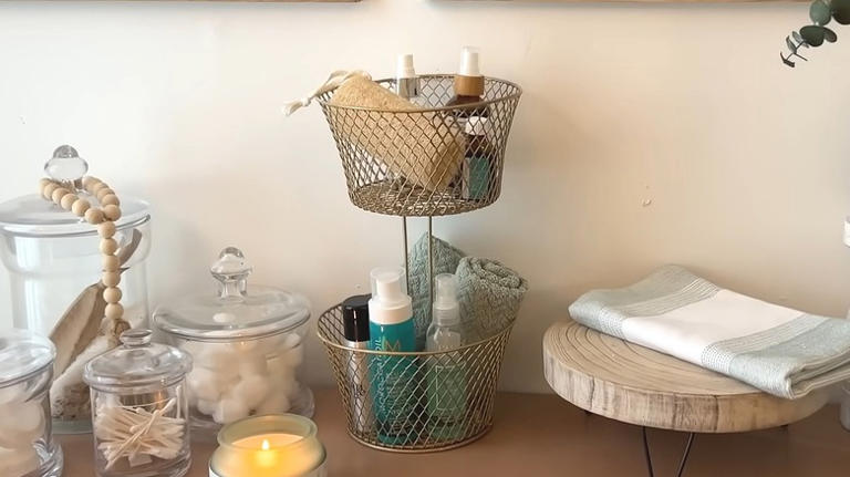 13 fun & easy DIYs you can do with Dollar Tree's versatile wire baskets