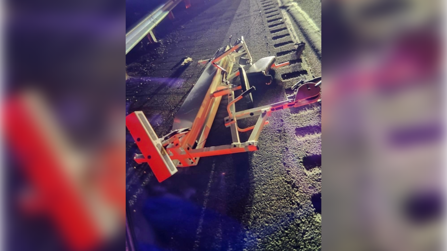 5 vehicles hit exercise equipment on I-15 near Arizona-Utah border