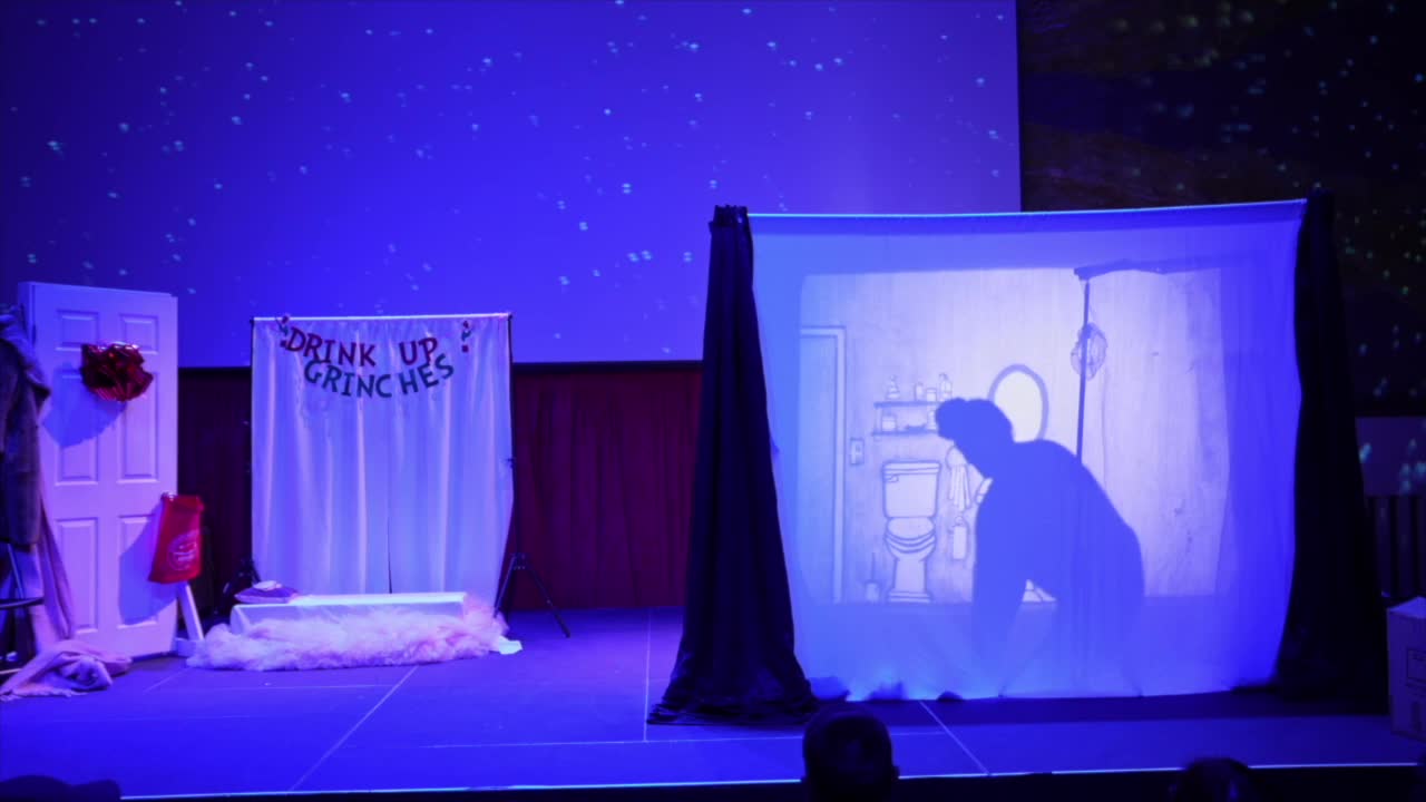 Pearls Daily blends burlesque, cabaret, comedy, dance, and shadow puppetry