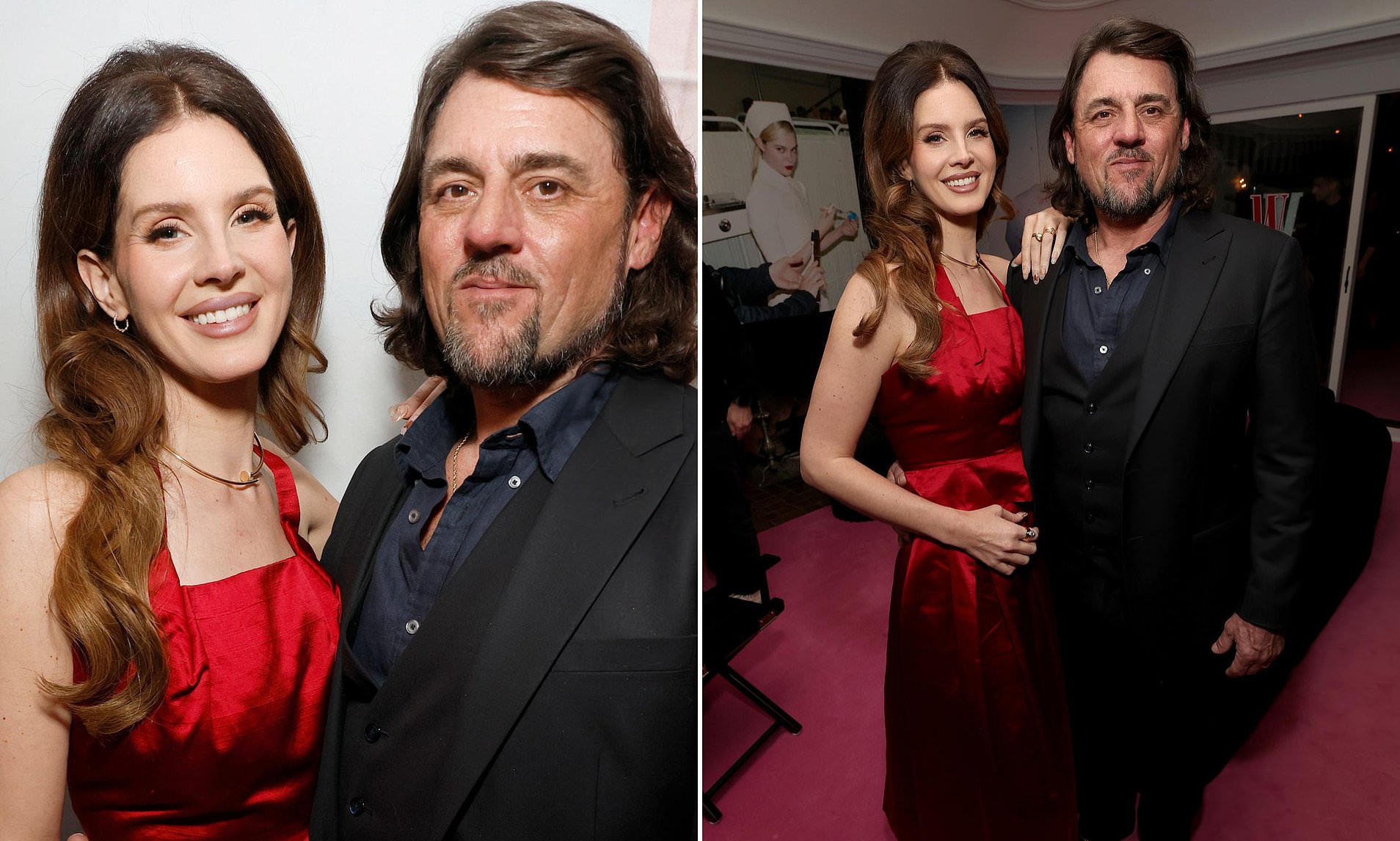 Lana Del Rey makes rare move of cozying up to husband at a Hollywood event