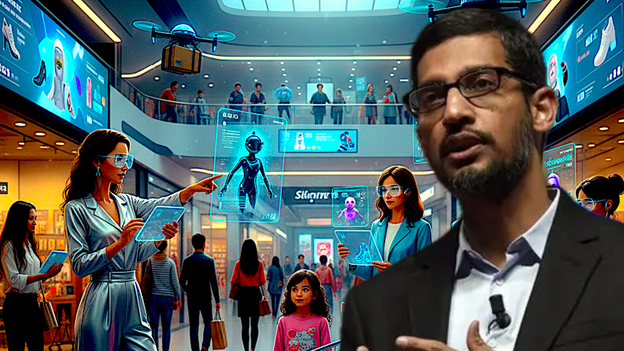 Sundar Pichai’s big announcement: AI agents will be big part of ...