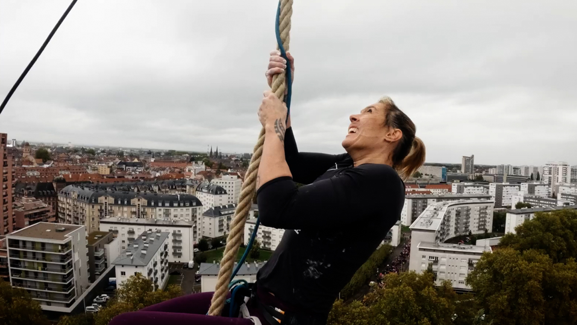 Fastest 50m rope climb (female) 5 minutes and 43.56 seconds by Anouk ...
