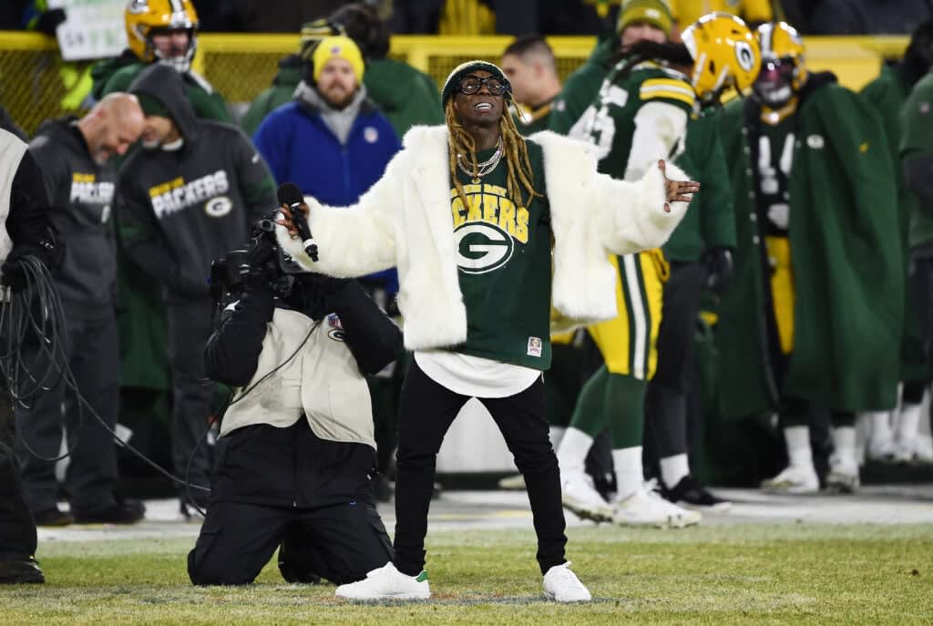 Lil Wayne’s furious reaction to Green Bay Packers loss to Chicago Bears ...