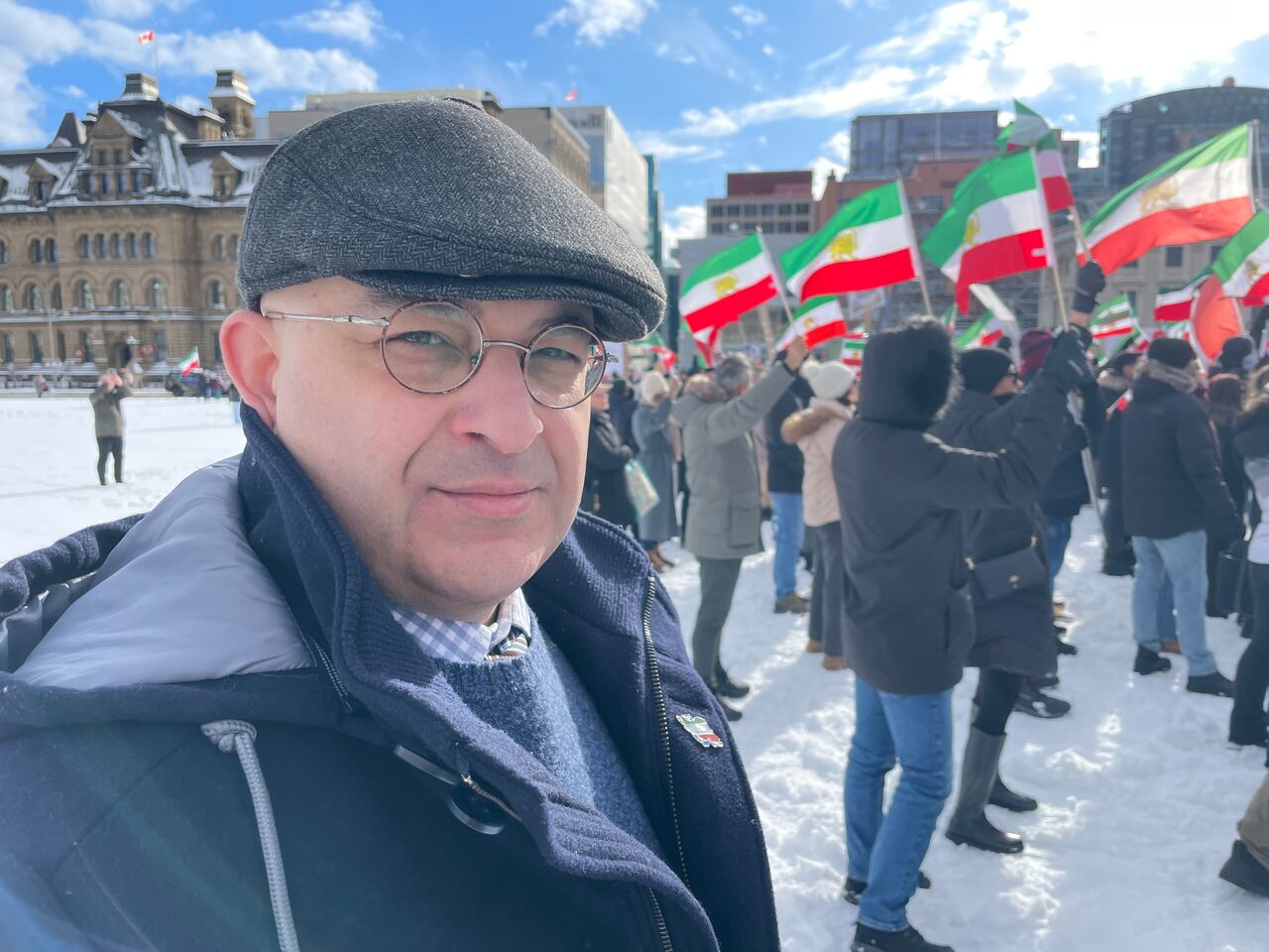 Iranian Canadians call for crown prince's restoration at Parliament ...