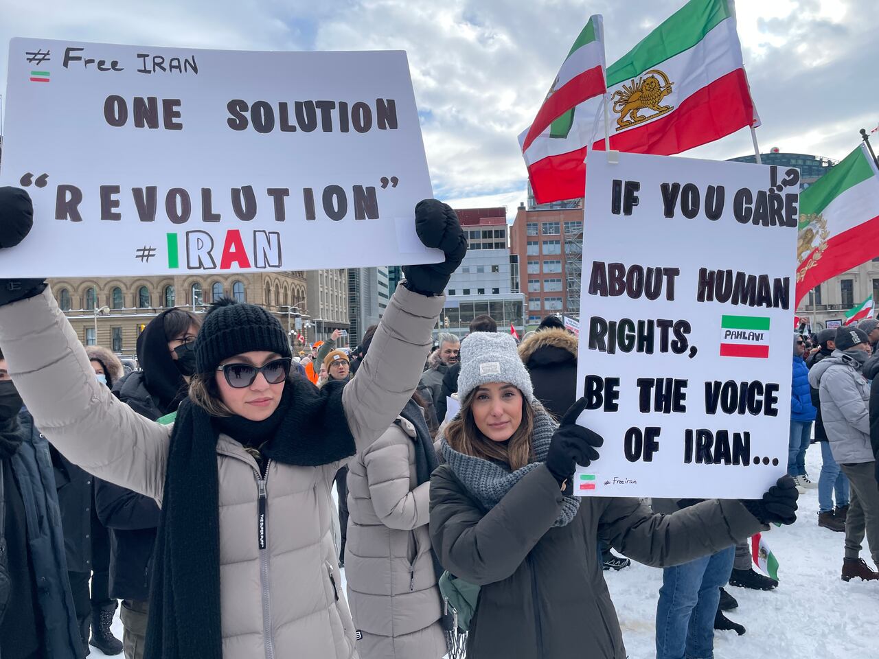 Iranian Canadians call for crown prince's restoration at Parliament ...