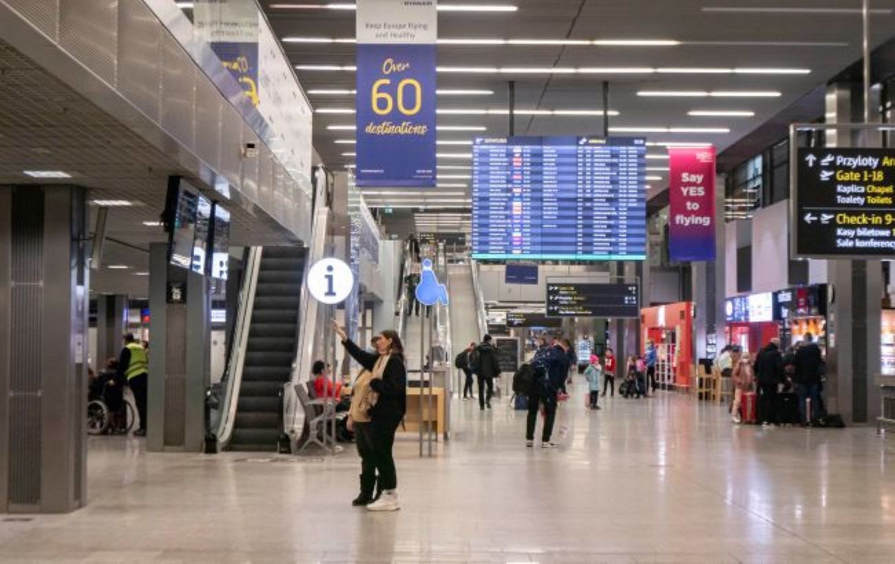 Air traffic disrupted at Gdansk airport, dozens of flights rerouted