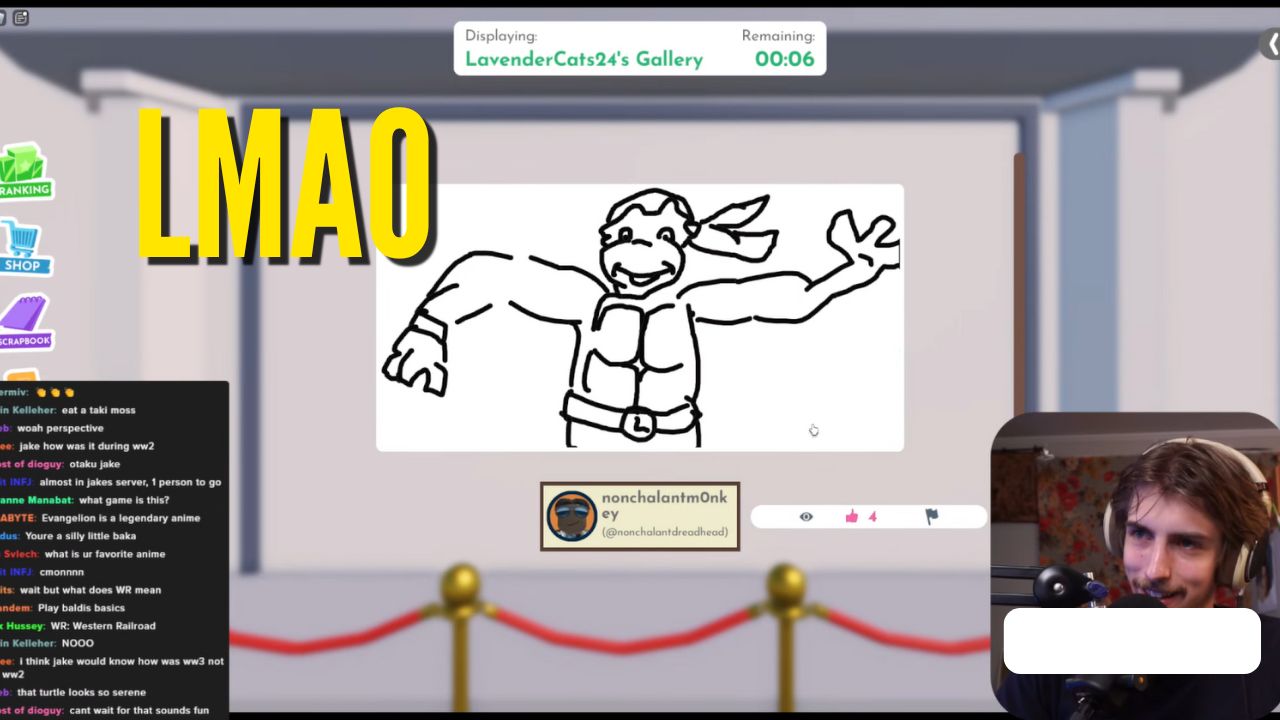 Traditional art techniques take over Roblox art games in this creative ...