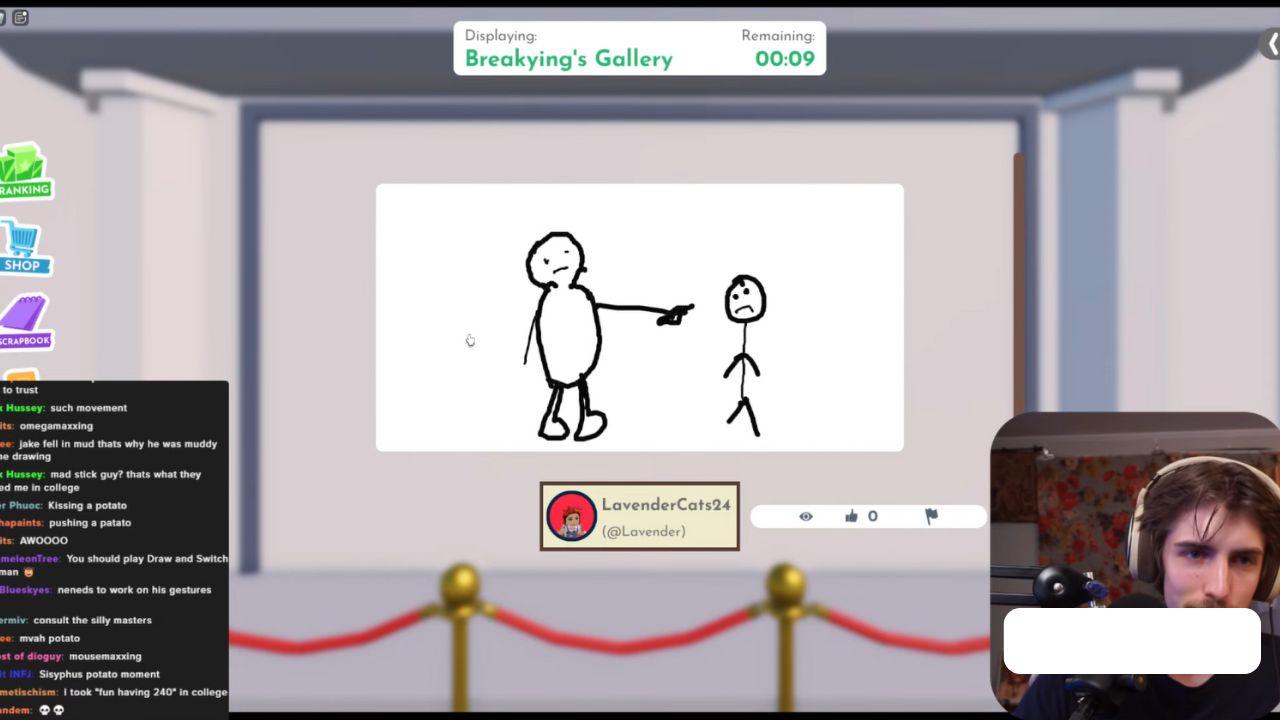 Professional artist takes Roblox art games too seriously and it gets wild