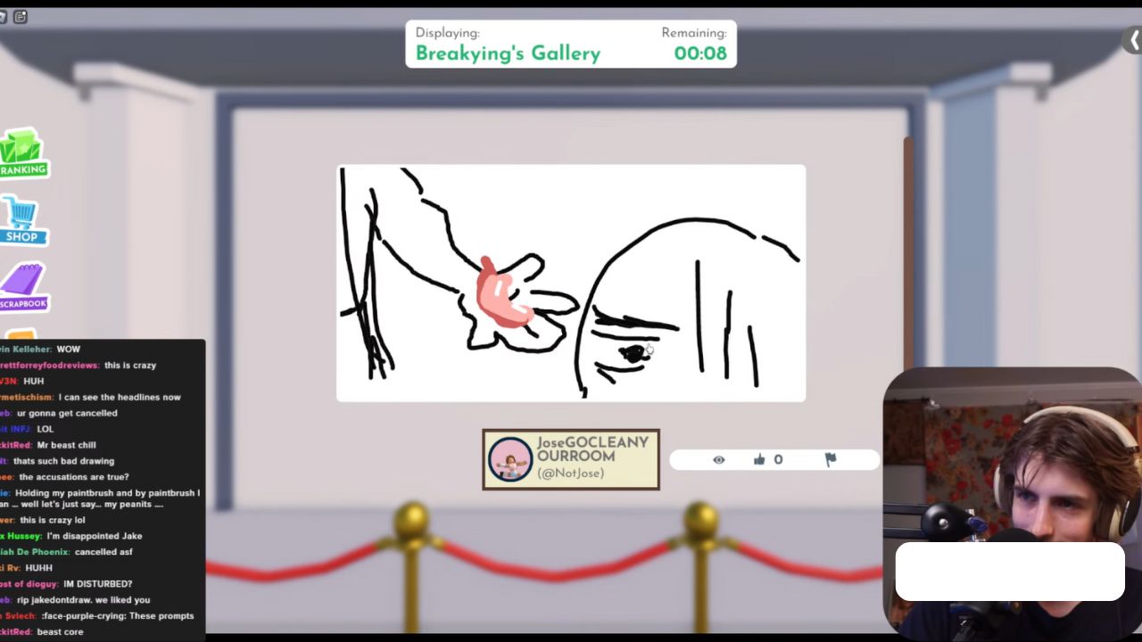 Classical painter struggles to master Roblox art games while chasing ...