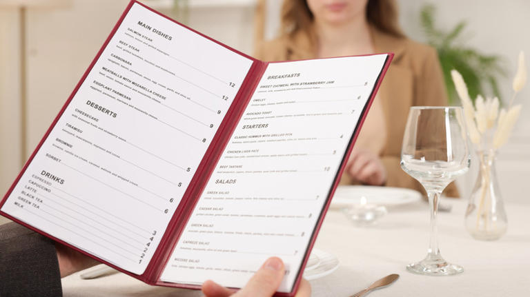 A California law will change how you see menus beginning July 2026