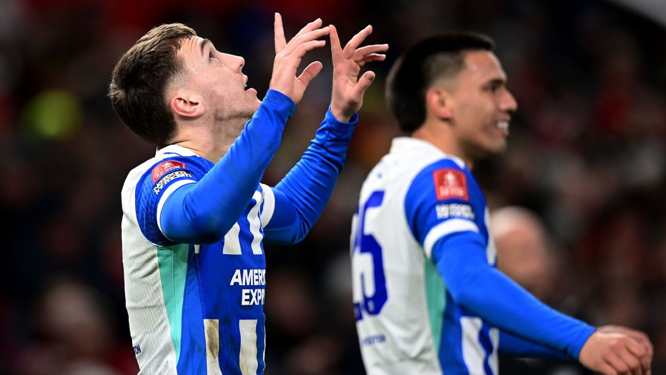 Man United dumped out of FA Cup by Brighton - as it happened