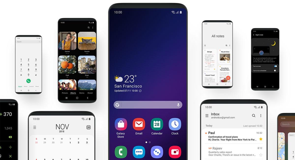 Información sobre Samsung One UI: historia, versiones y novedades