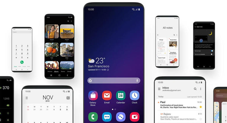 Información sobre Samsung One UI: historia, versiones y novedades