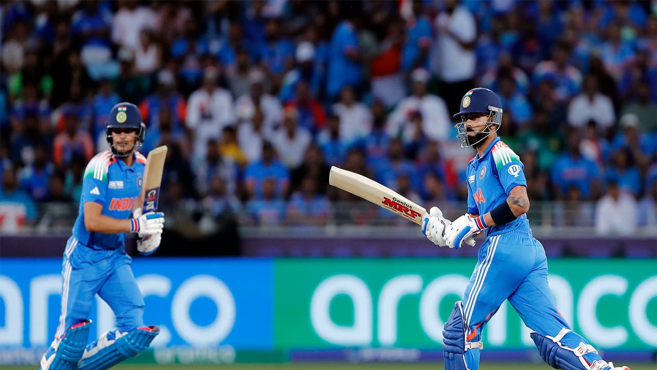 Gill, Kohli shine as India chase down 301 to beat New Zealand