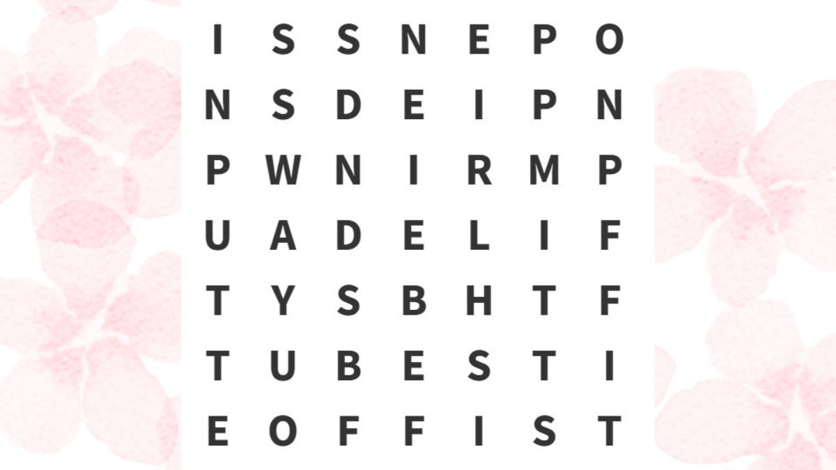 You have eagle eyes if you can spot the word 'USER' in this word puzzle!