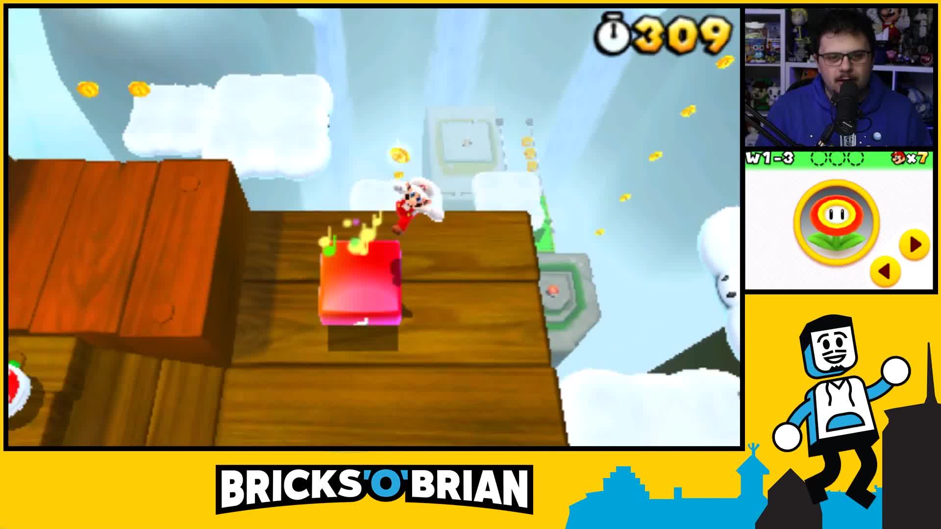 Tanooki time! - Super Mario 3D Land with Bricks 'O' Brian