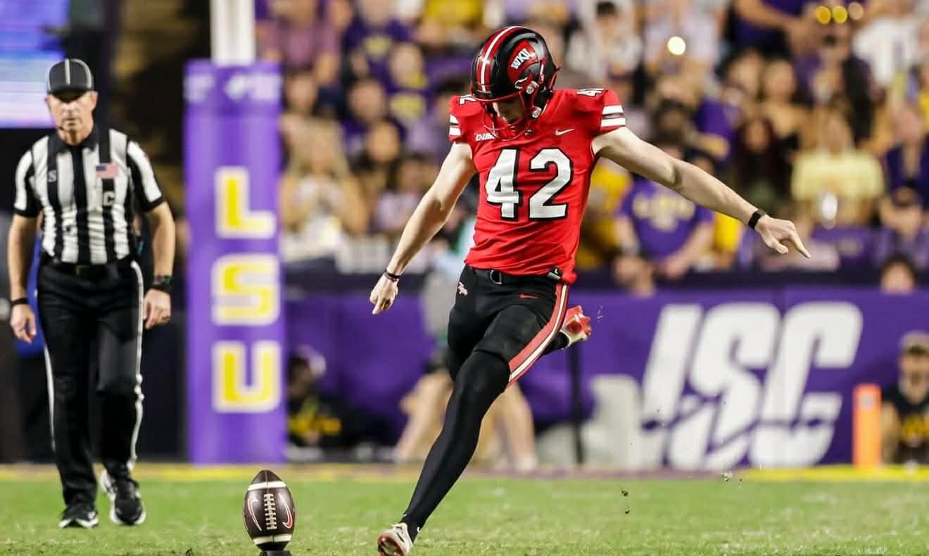 West Virginia signs Western Kentucky kicker Jack Cassidy