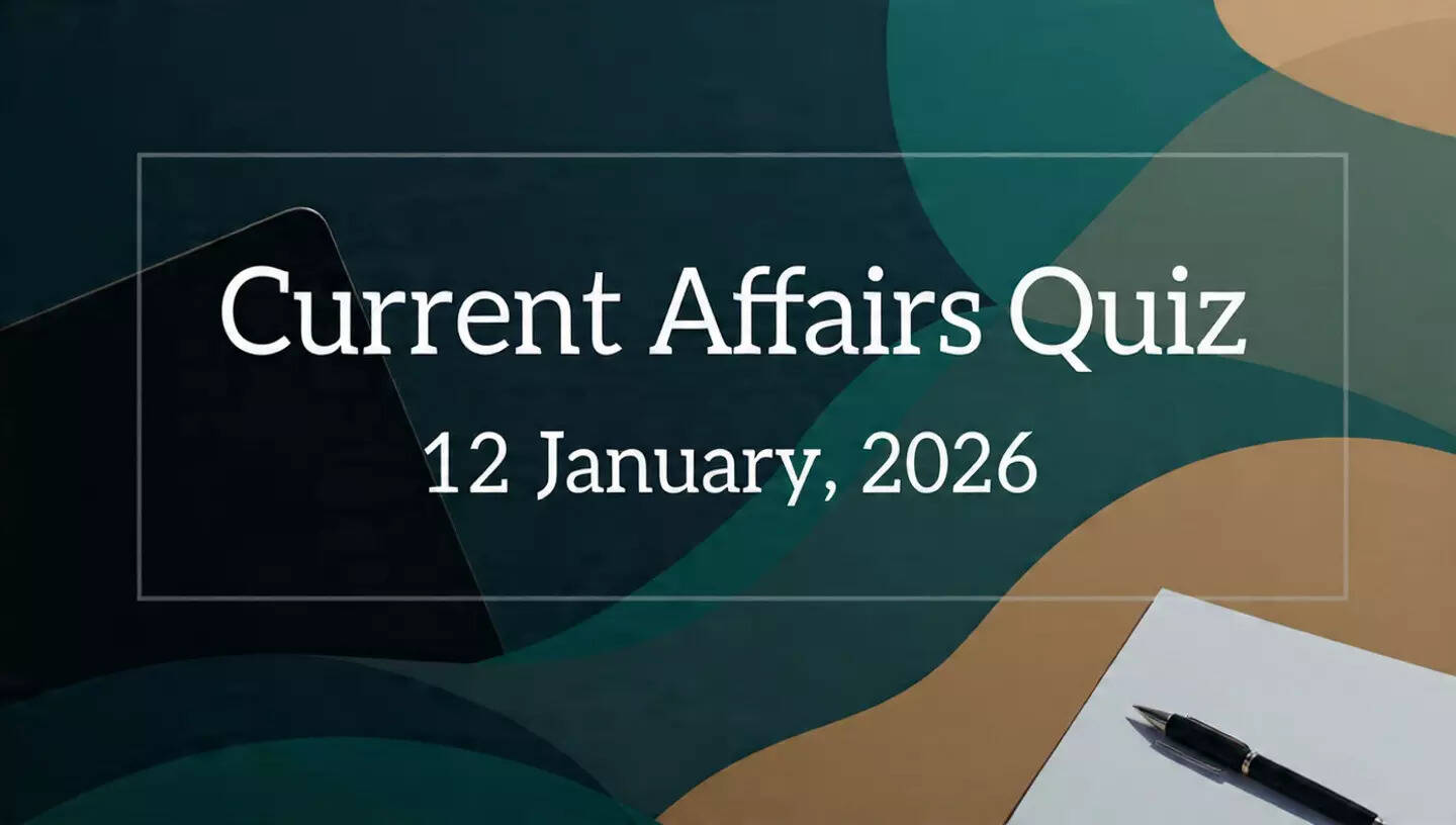 GK quiz today, 12 January, 2026; latest current affairs questions & answers