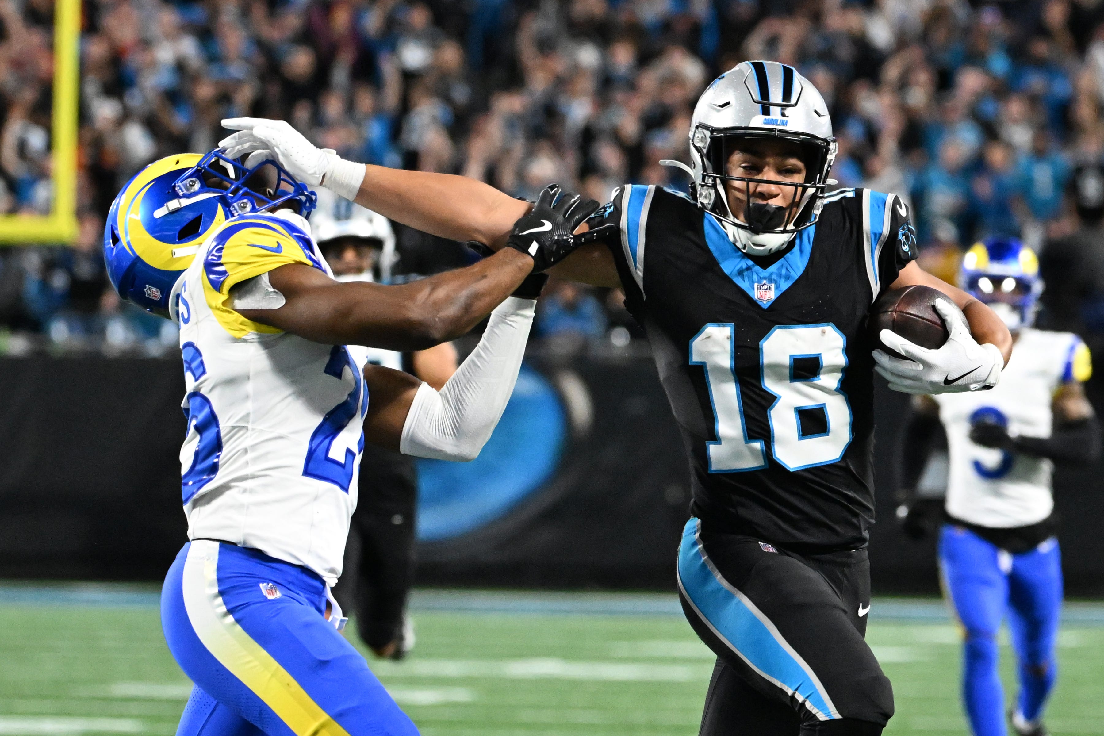 Best and worst PFF grades from Panthers' playoff loss to Rams